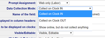 Manage Clock Prompts