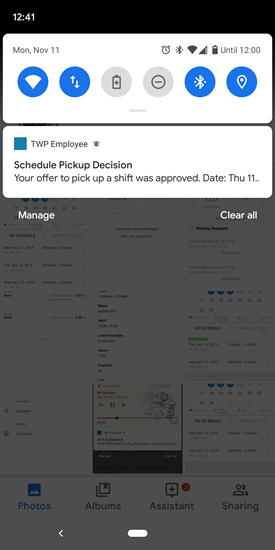 TimeWorksPlus Employee Mobile App