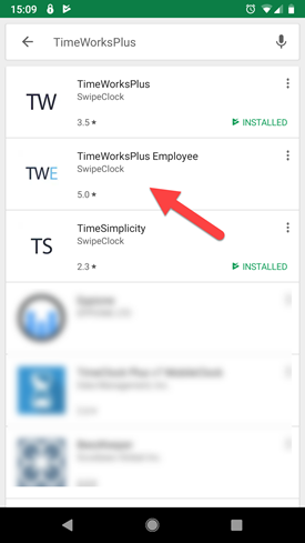 Install TimeWorksPlus Employee