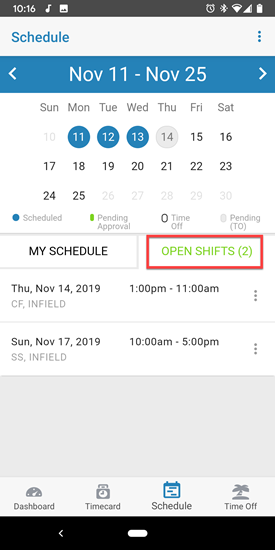 TimeWorksPlus Employee Mobile App