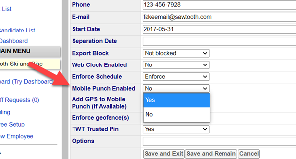 TimeWorksPlus Employee Mobile App